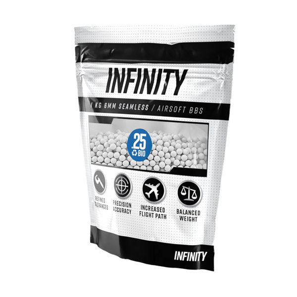 Infinity 0.25g 4,000ct Biodegradable Airsoft BBs (1kg) – Airsoft Armory