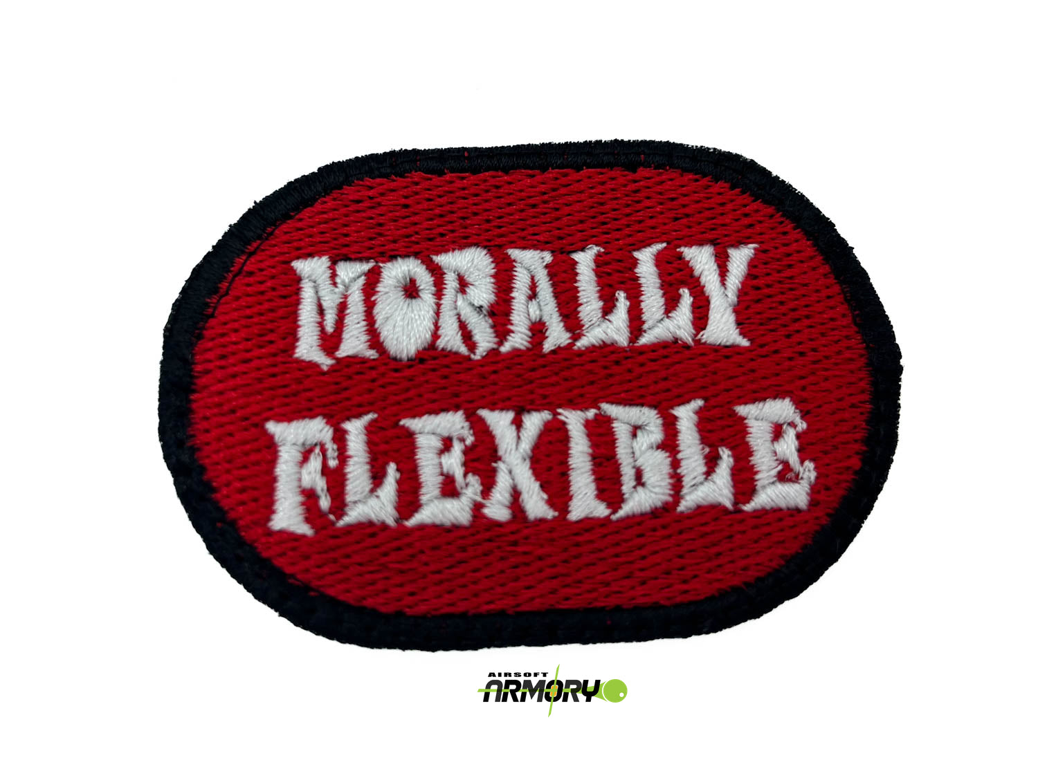 MORALLY FLEXIBLE - PATCH – Airsoft Armory