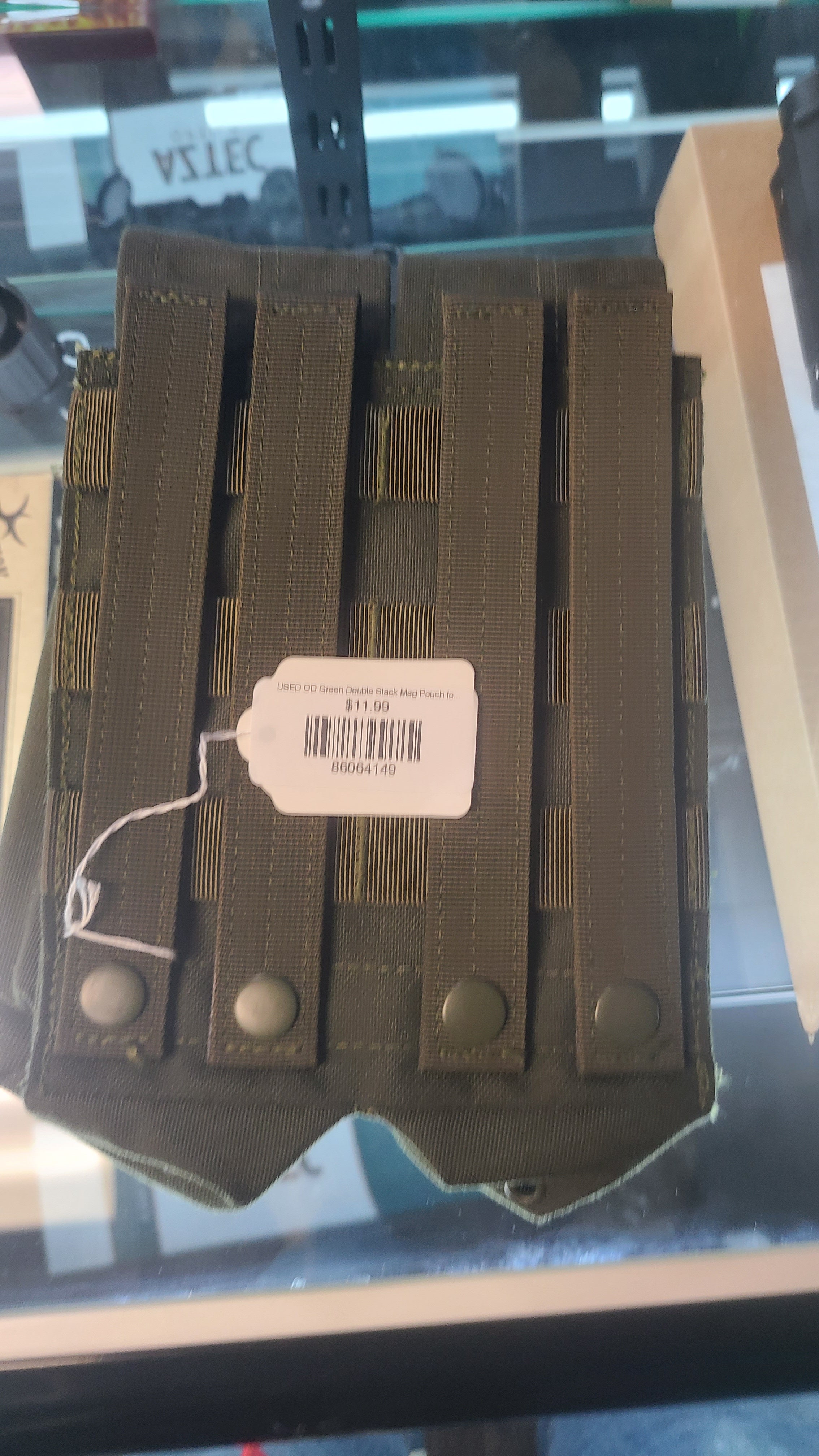 USED OD Green Double Stack Mag Pouch for Airsoft m4/ak – Airsoft Armory