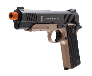 Elite Force 1911 Tac 6MM C02 (BLACKTAN) – Airsoft Armory