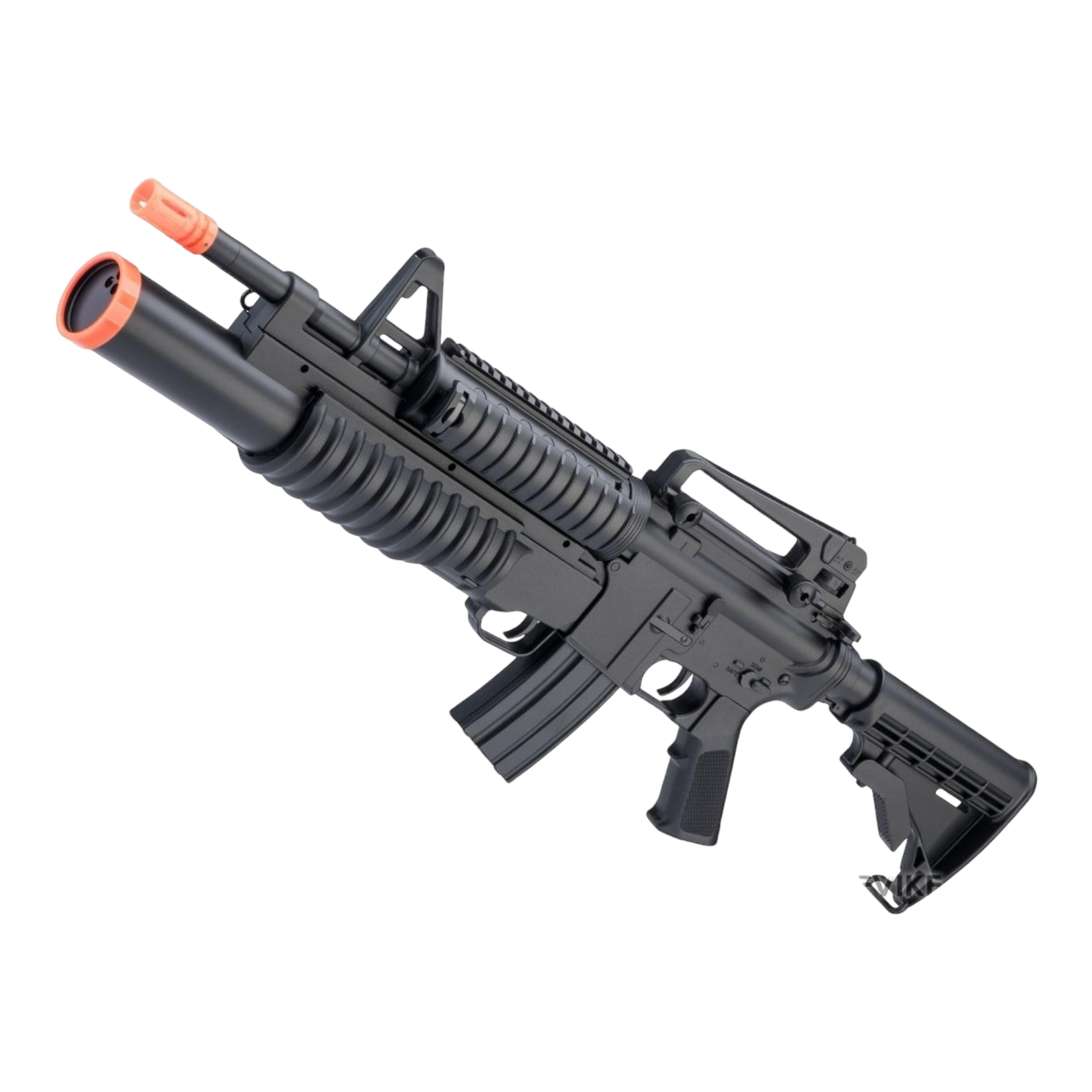 Double Eagle M4 RIS AEG w/ Underbarrel M203 Shotgun Launcher – Airsoft Armory