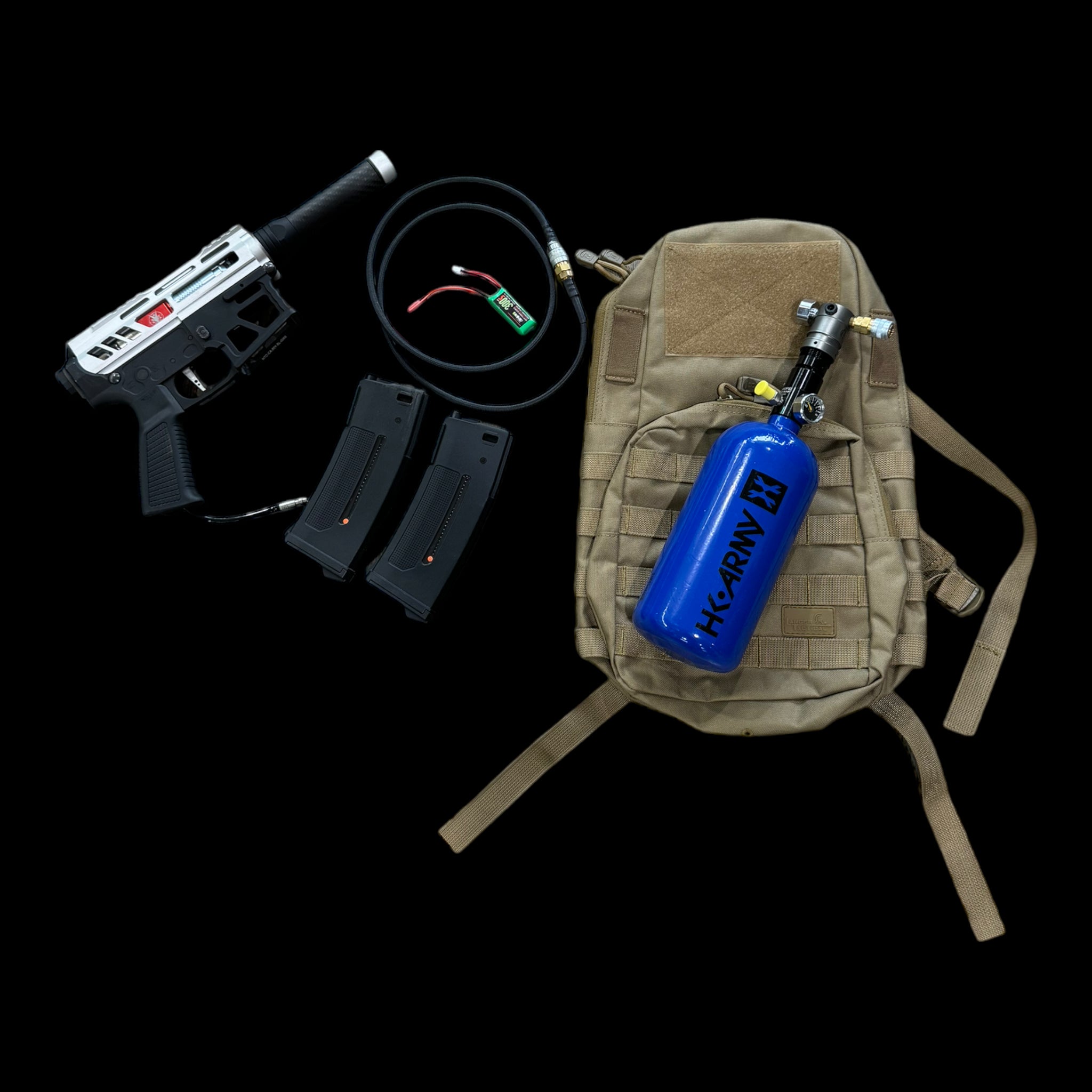 RENTAL Wolverine Article One HPA Setup w/ Tank, Reg and Hose – Airsoft ...