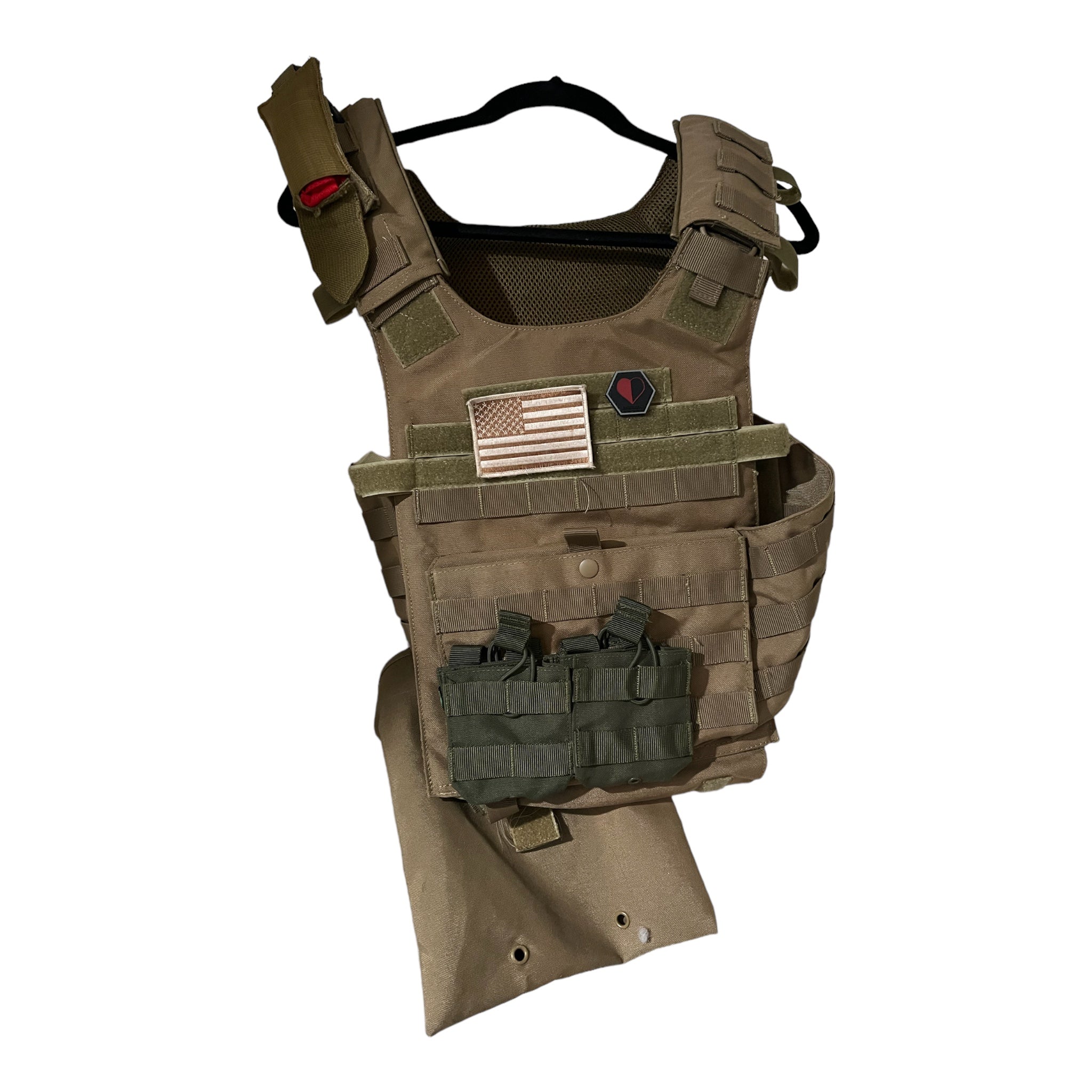 (Used) Plate Carrier (Tan) – Airsoft Armory